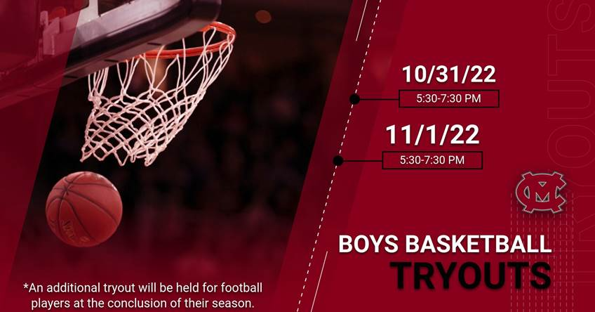 Basketball Tryouts | Mid-Carolina High School