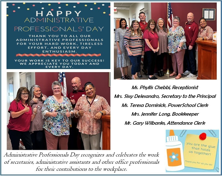 Administrative Assistants Honored | Mid-Carolina High School