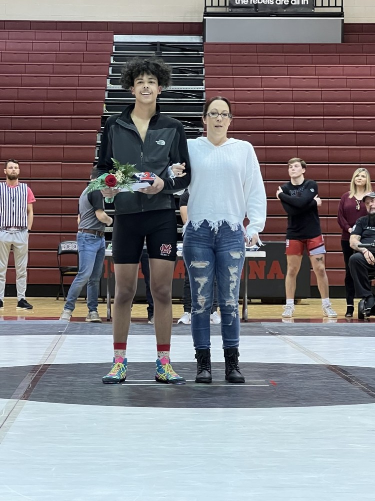 Senior Wrestlers Recognized | Mid-Carolina High School