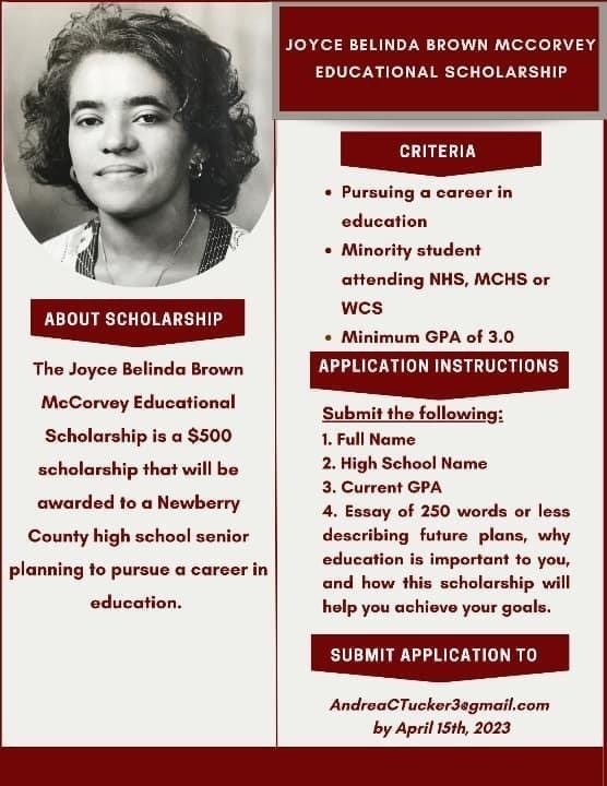 Educational Scholarship Opportunity | Mid-Carolina High School